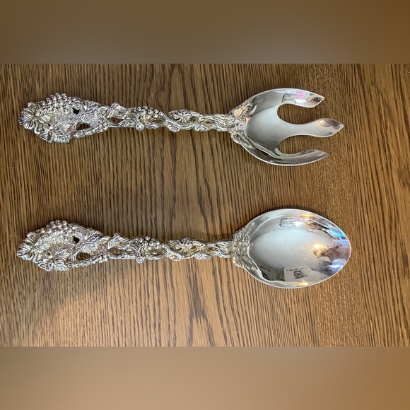 Godinger | Dining | Vintage Godinger Silver Plated Salad Serving Spoon ...